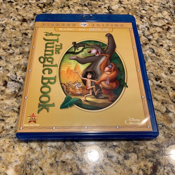 Disney Media The Jungle Book Diamond Edition Bluray And Dvd Poshmark